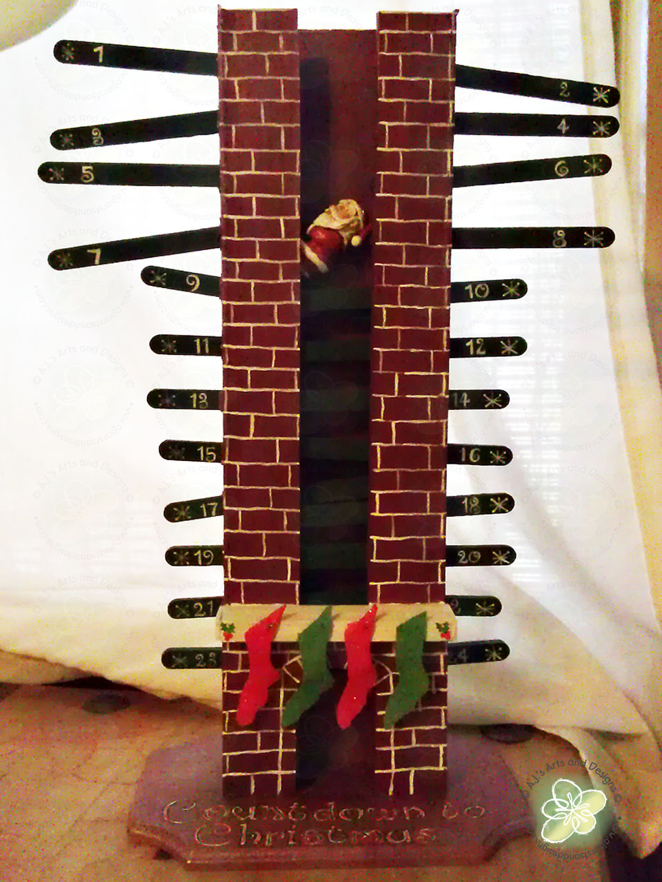 Countdown to Christmas… Santa Style | Who Are You Calling Crafty?